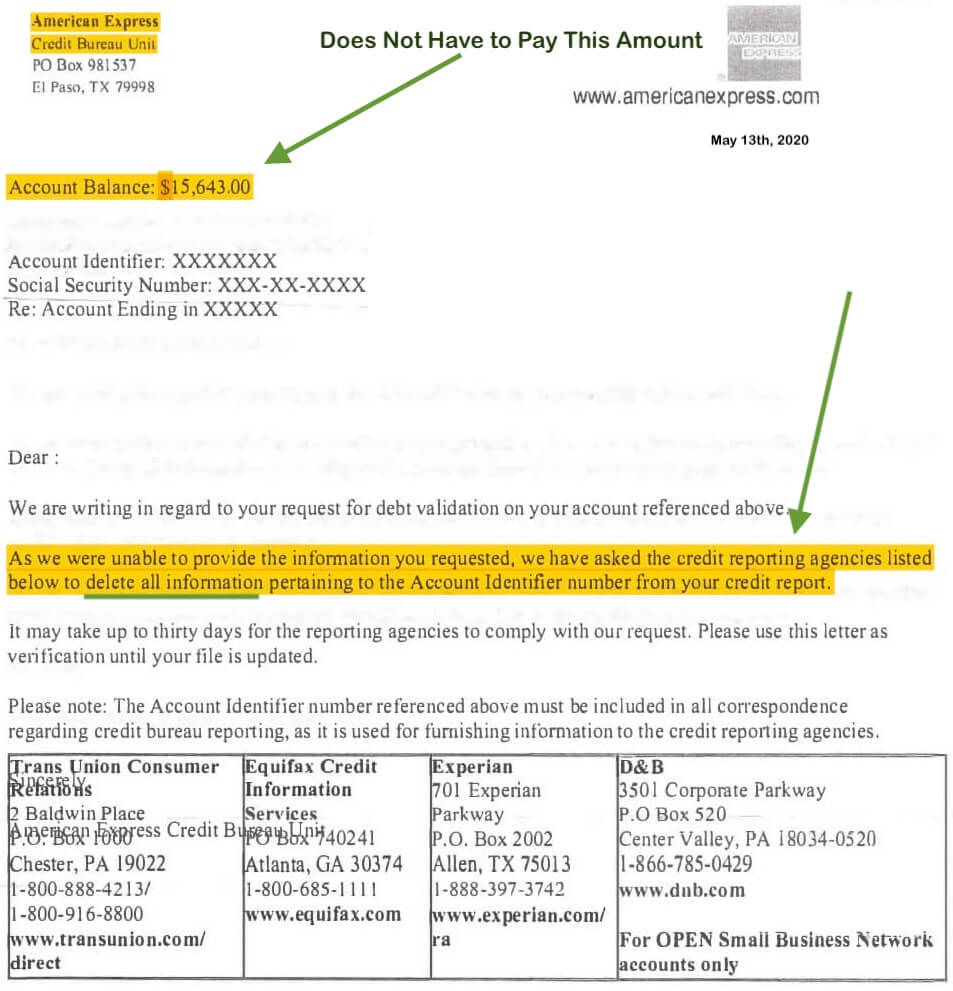 What Is A Debt Validation Letter Database Letter Template Collection